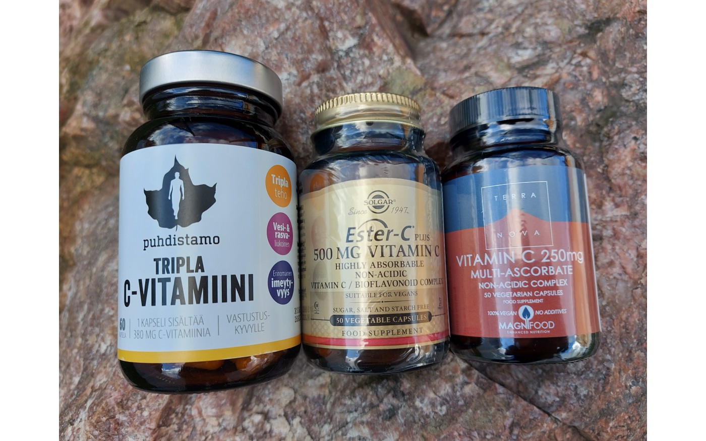 A -, C-, D-,E, K-vitamiini